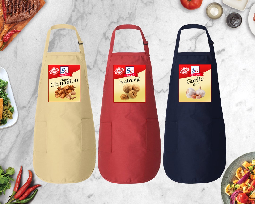Spice Girl Aprons,condiments Matching Apron,halloween Group Costume ...