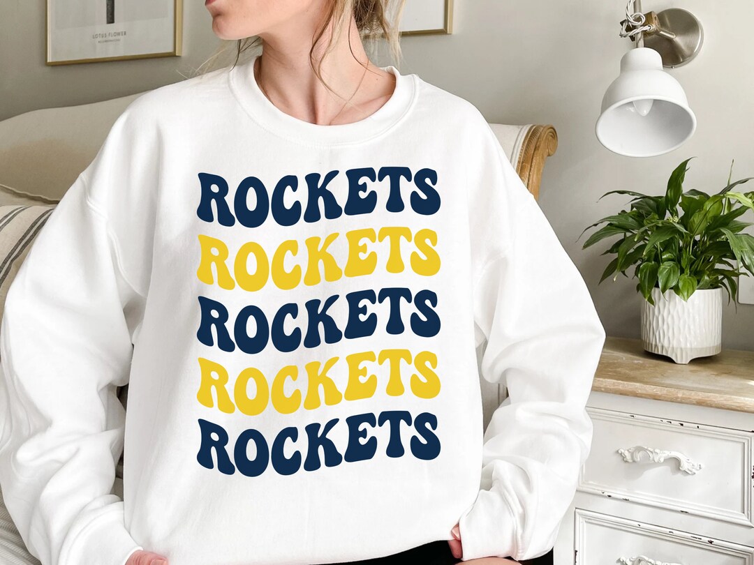 Rockets Sweatshirt, Rockets Shirt, UT Shirt, Toledo Shirt, Toledo ...