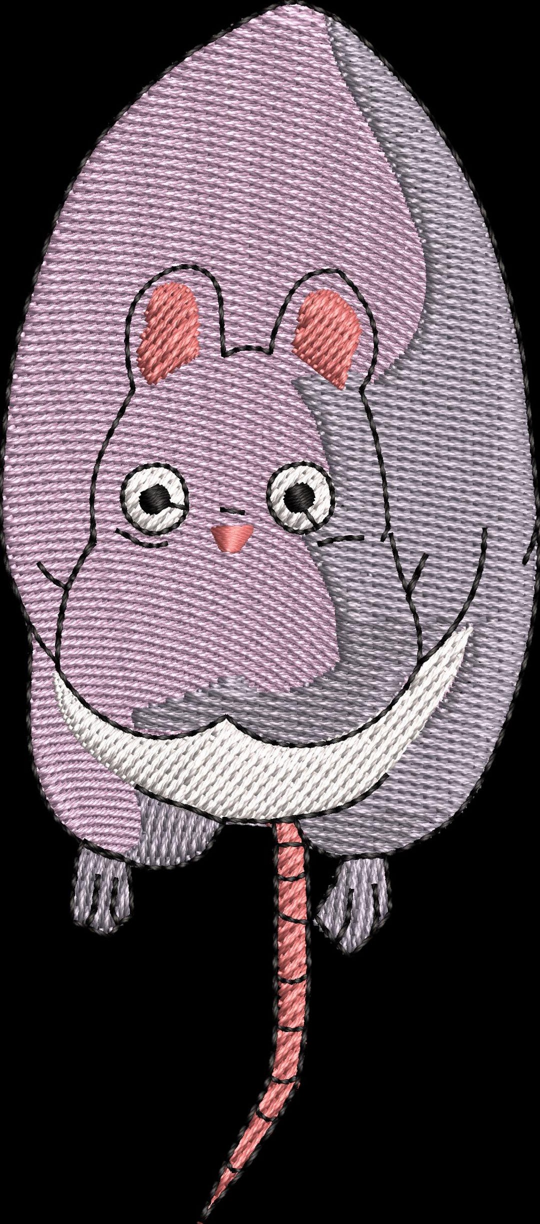 Spirited Away - Chihiro Mouse Custom Embroidery File - Etsy