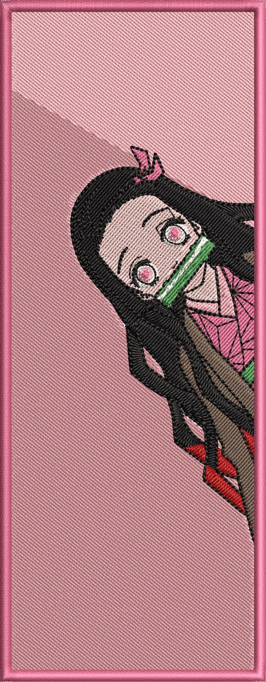 Nezuko Embroidery File Custom - Etsy