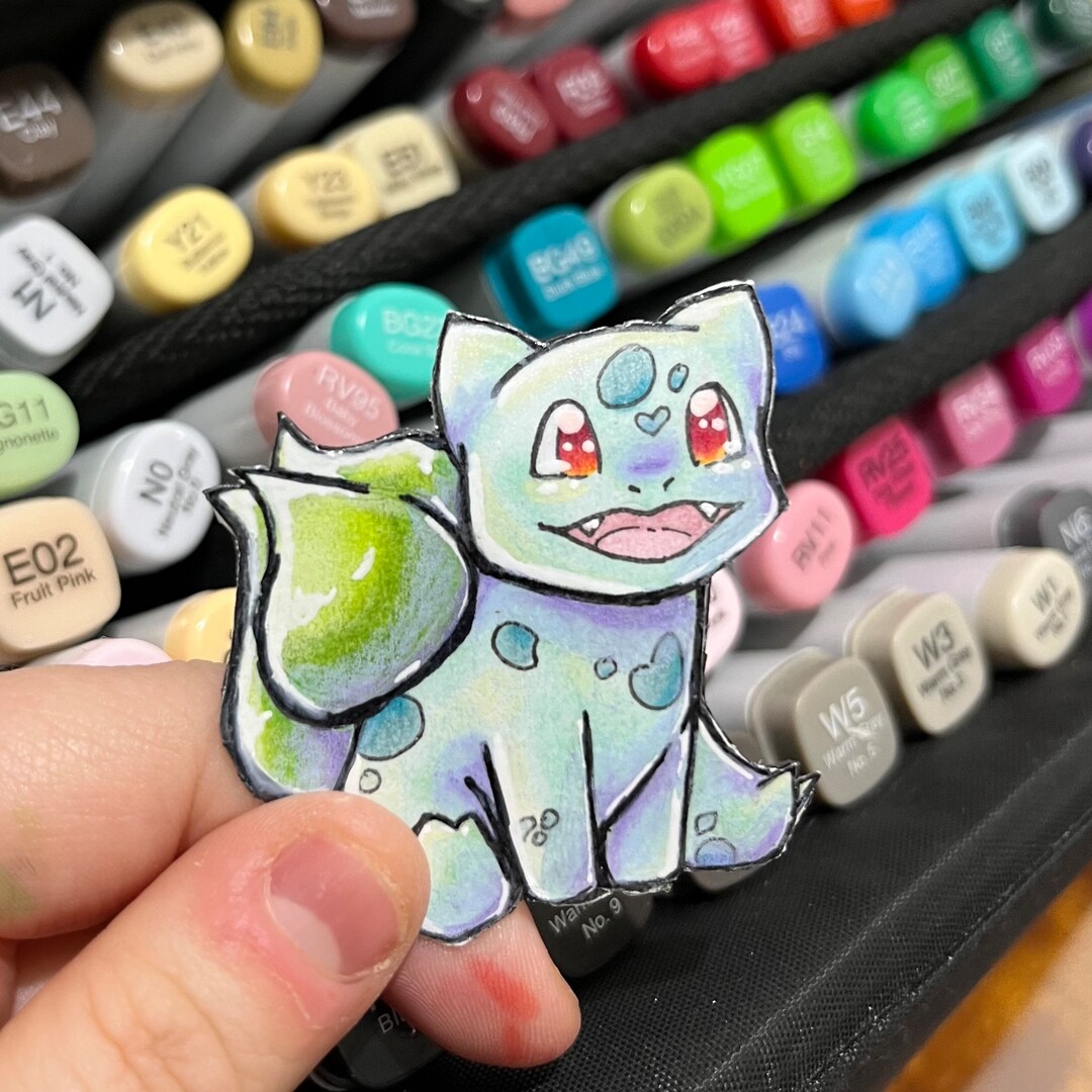 CUSTOM Pokemon Stickers/magnets - Etsy