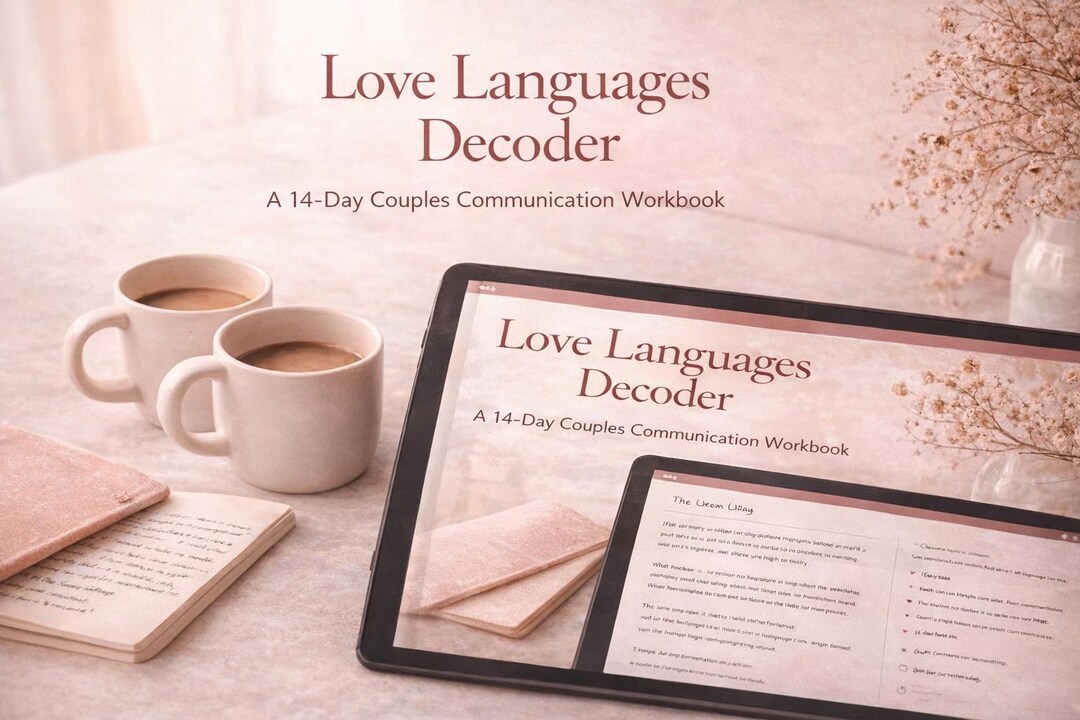 Love Languages Decoder PDF | Couples Communication Workbook | 14 Day ...