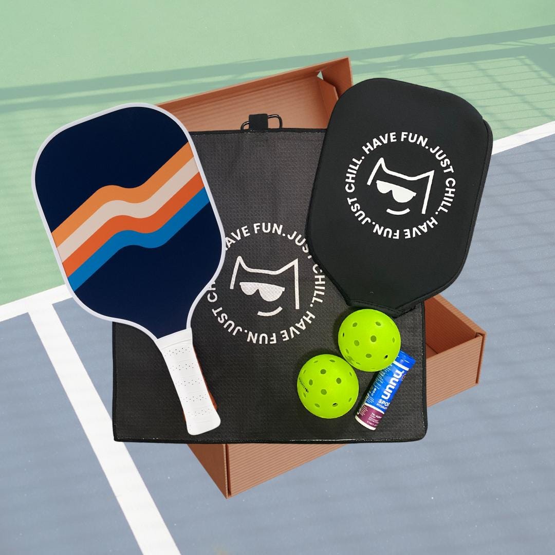 Pickleball Essentials Gift Box, Pickleball Gift, Pickleball Paddle ...