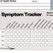 Symptom Tracker Spreadsheet Canva Template Digital Symptom Checklist ...