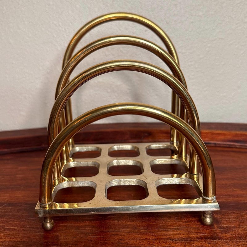 Brass Letter Holder - Etsy