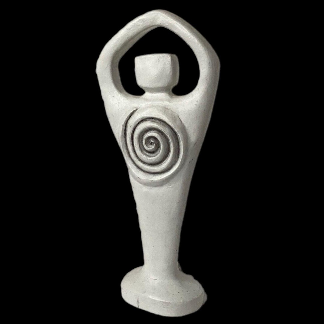 Vintage Abby Willowroot Spiral Lord Altar Statue, Pagan Wiccan Decor - Etsy