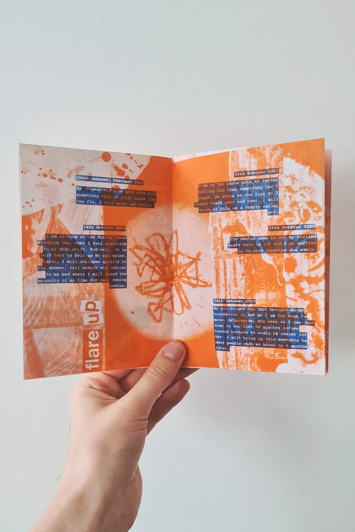 Crip Spit Cry Care A3 Riso Poster Zine - Etsy