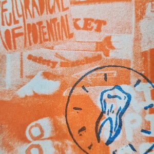 Crip Spit Cry Care - A3 Riso Poster Zine - Etsy