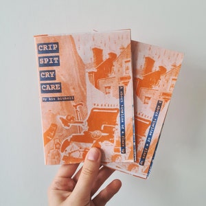 Crip Spit Cry Care - A3 Riso Poster Zine - Etsy
