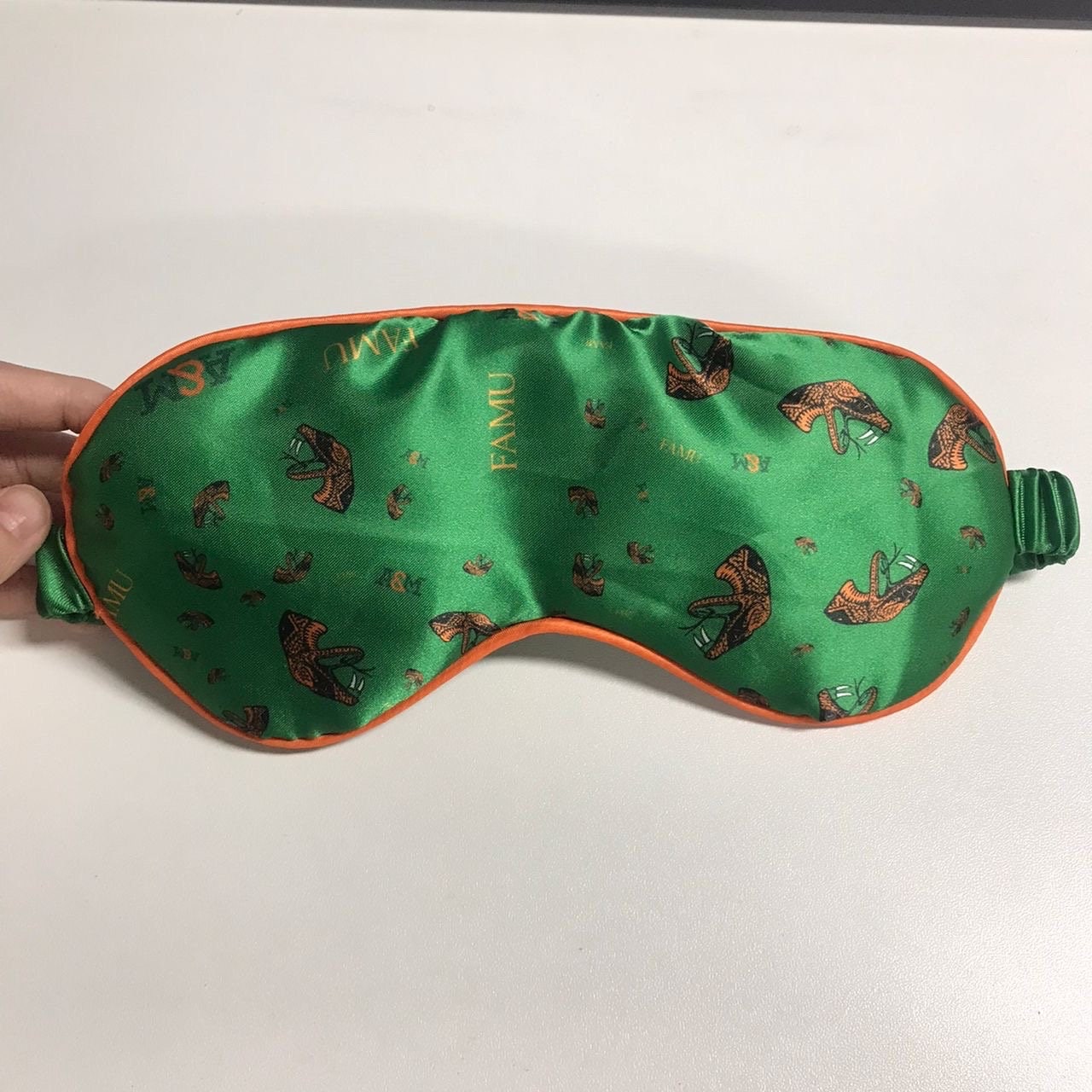 Luxurious FAMU Robe and Sleep Mask Bundle Silk, Satin & Polyester Tie ...