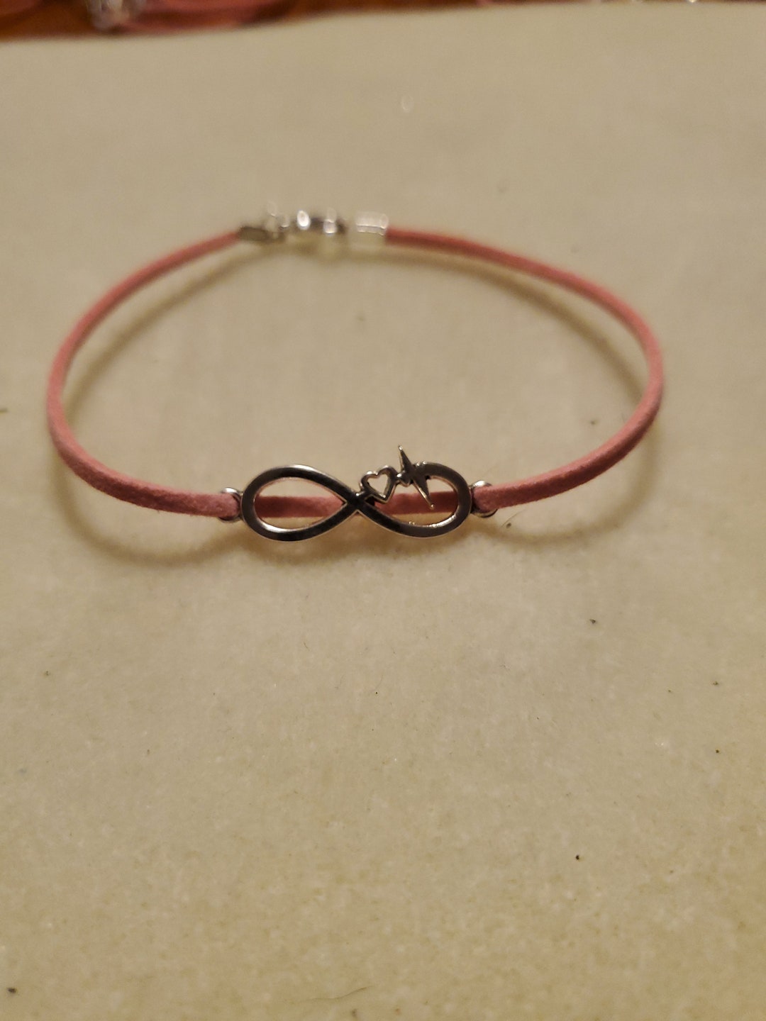 Infinity Heartbeat Bracelet - Etsy