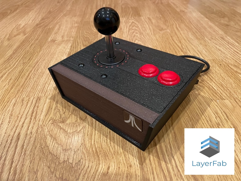 Atari Themed Custom Made Joystick Arcade Controller DB9 - Etsy