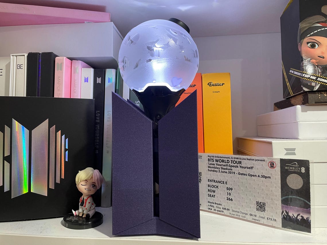 BTS K-pop Display Stand for Army Bomb Lightstick. **stand Only** - Etsy