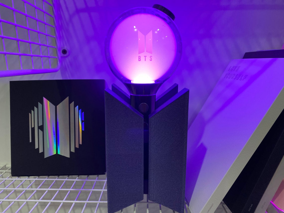 BTS K-pop Display Stand for Army Bomb Lightstick. stand Only - Etsy