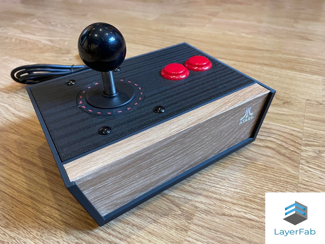 Atari Themed Custom Made Joystick Arcade Controller DB9 - Etsy UK
