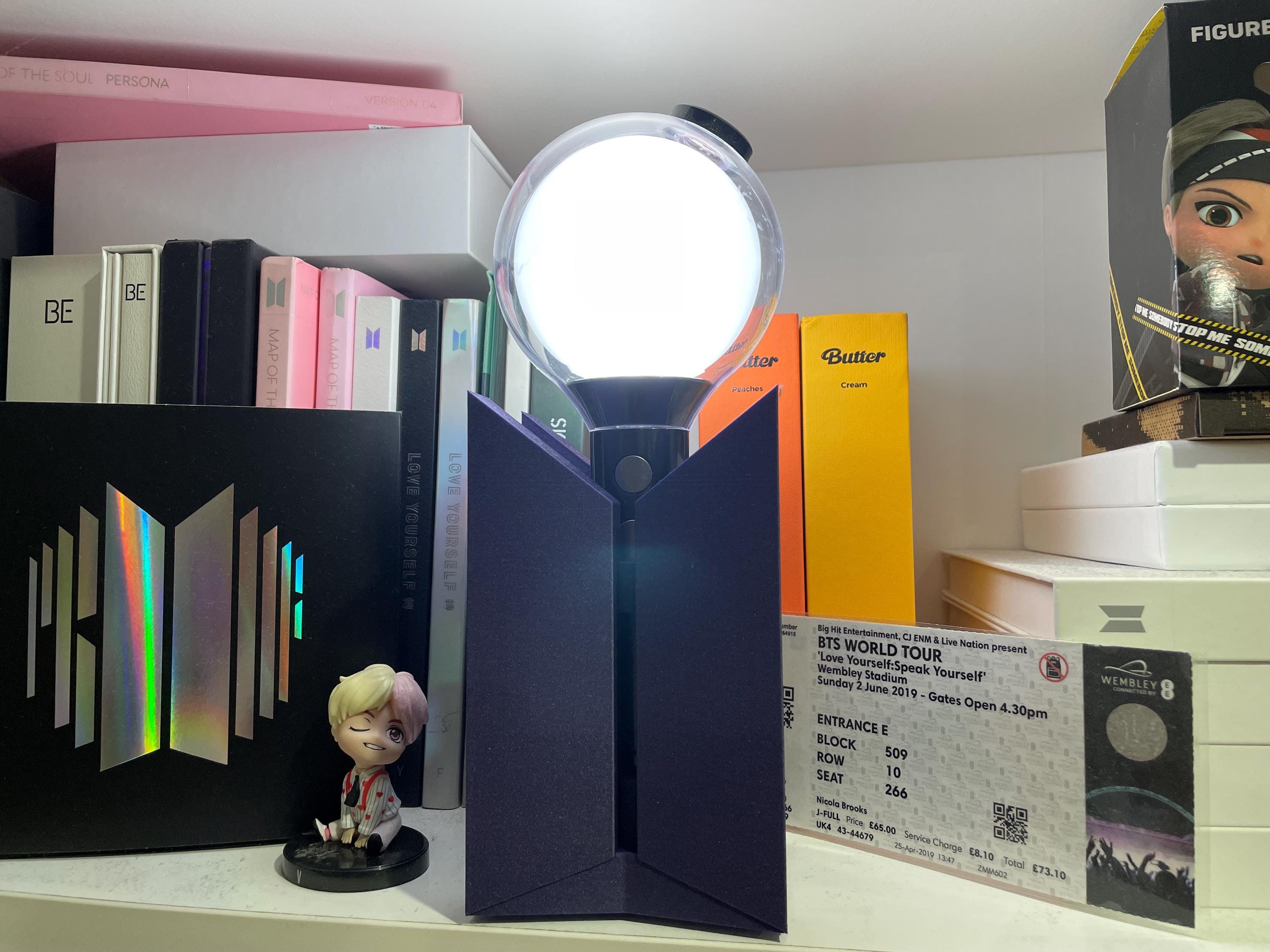 BTS K-pop Display Stand for Army Bomb Lightstick. **stand Only** - Etsy