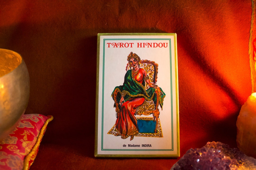 RARE Hindu Tarot of Madame Indira INTACT - Etsy
