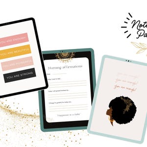 My Book of Affirmations: A Visual Representation of Blessings - Etsy
