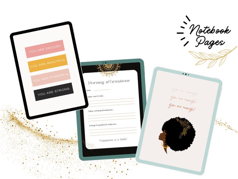 My Book of Affirmations: A Visual Representation of Blessings - Etsy