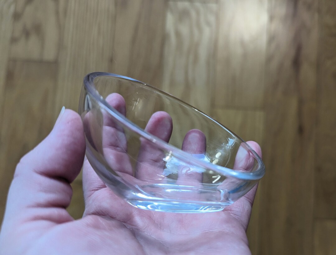 Glass Display Bowl - Etsy
