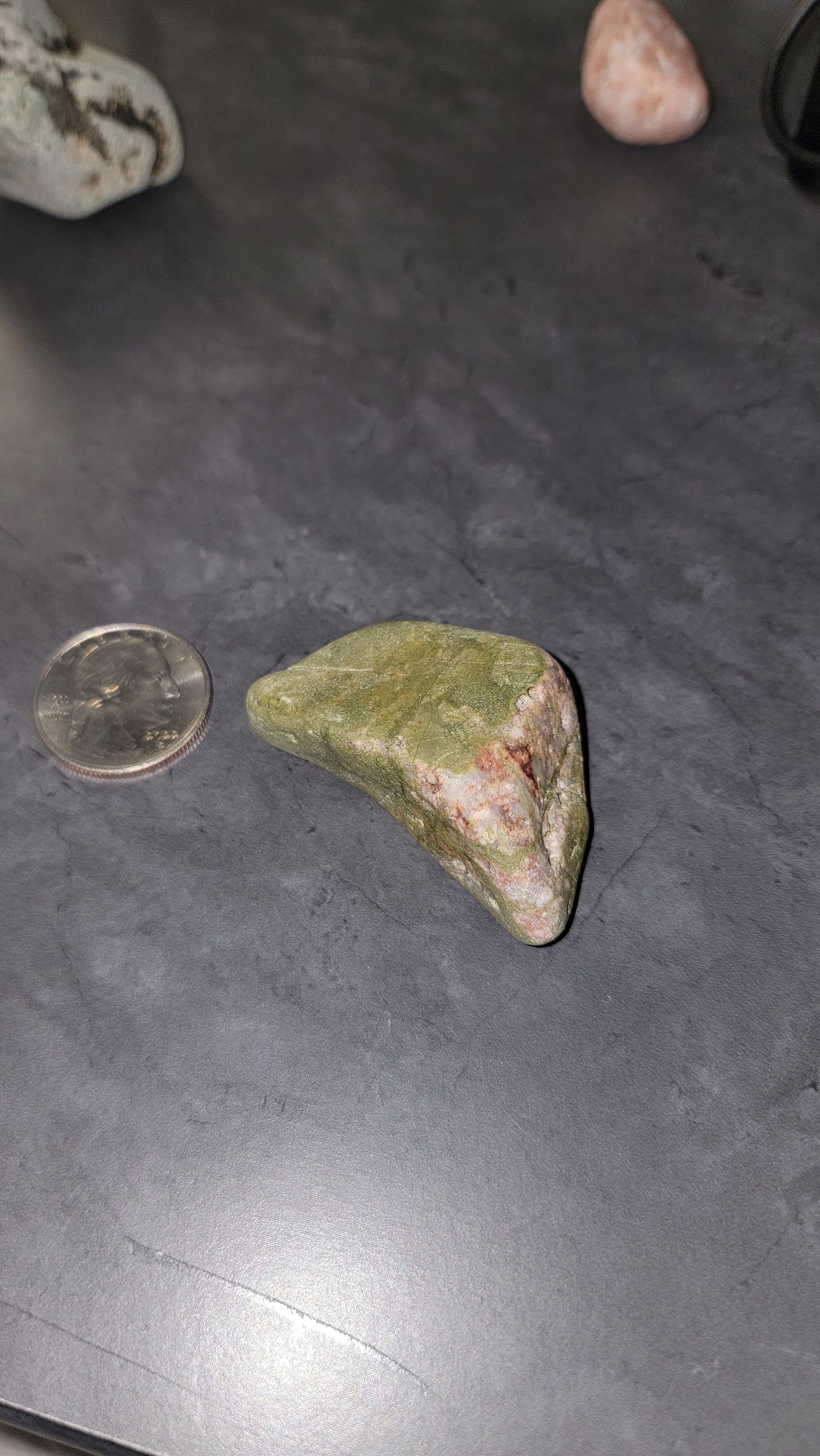 UNAKITE JASPER Rare Beautiful Specimen From Lake Michigan - Etsy