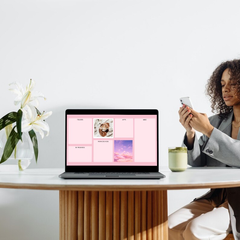 Get Organized and Make Your Desktop Beautiful With This Ultimate Pink ...