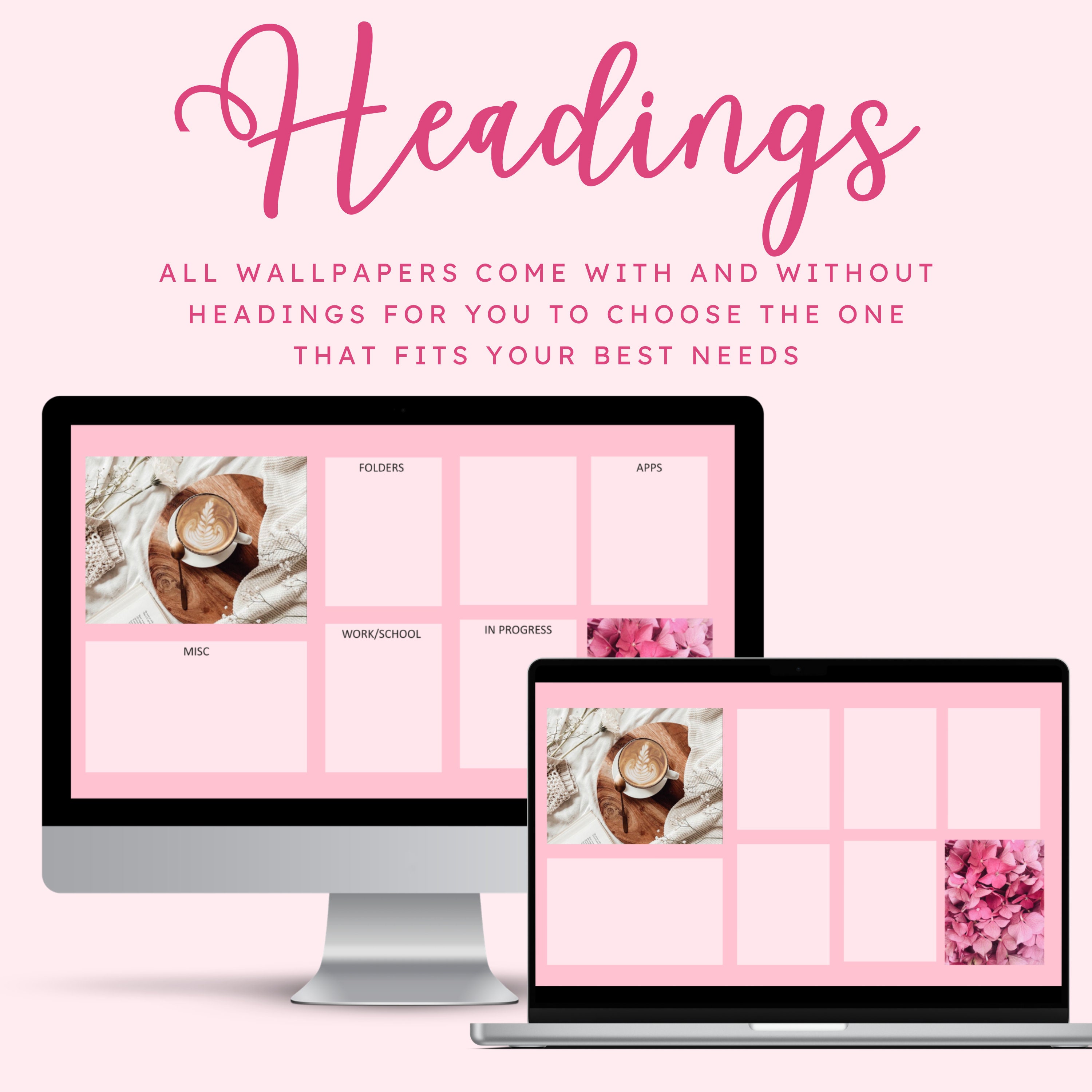 Get Organized and Make Your Desktop Beautiful With This Ultimate Pink ...