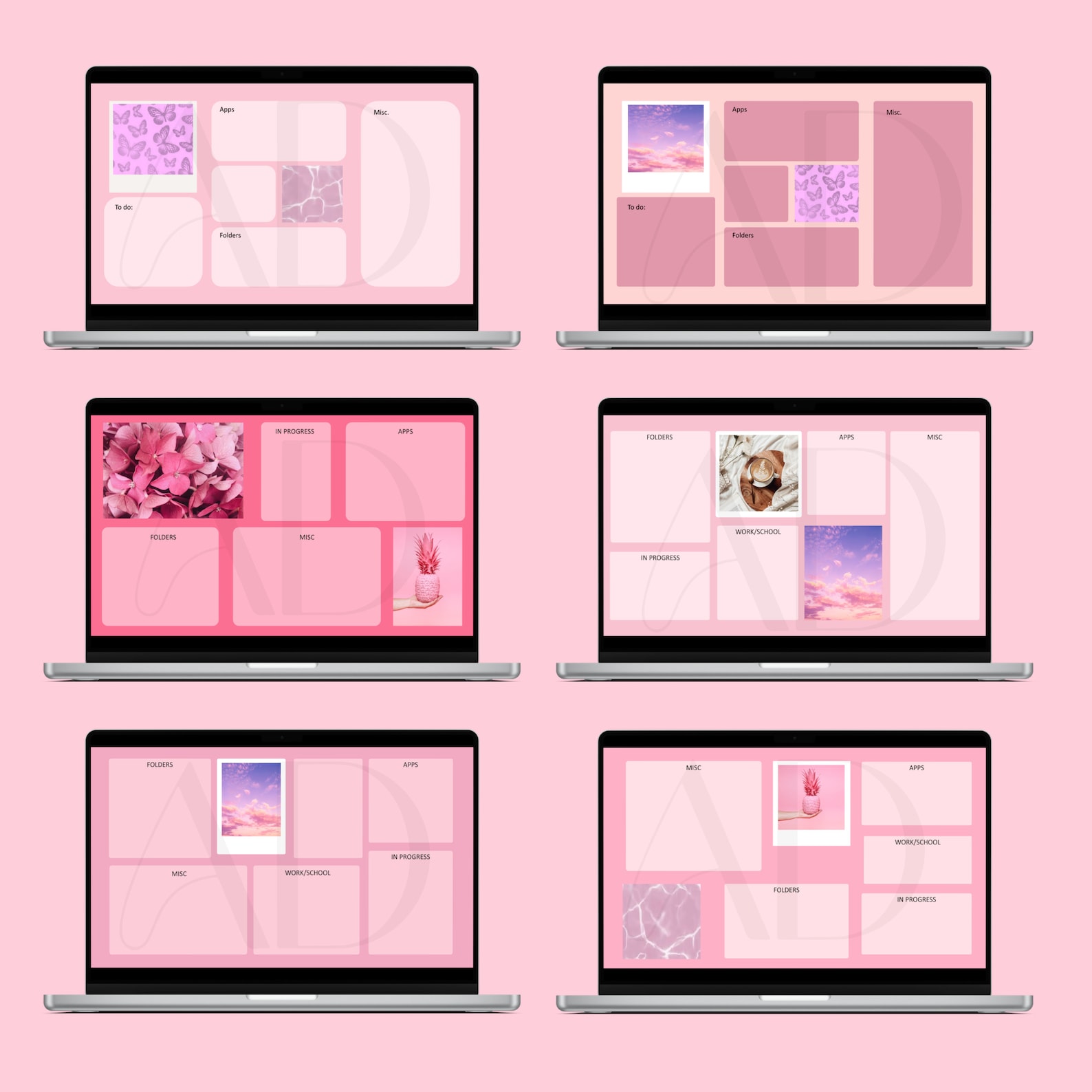 Get Organized and Make Your Desktop Beautiful With This Ultimate Pink ...