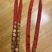 Parent Award Lanyard / Ribbon (red & Green) for Displaying of Rank and ...
