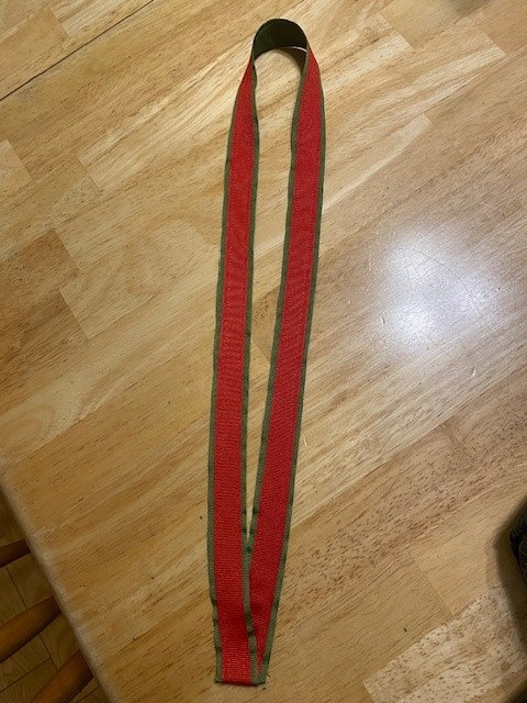 Parent Award Lanyard / Ribbon (red & Green) for Displaying of Rank and ...