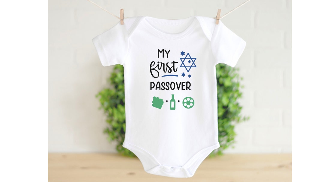 My First Passover Baby Seder Onesie®/bodysuit, Jewish Baby Shower Gift ...