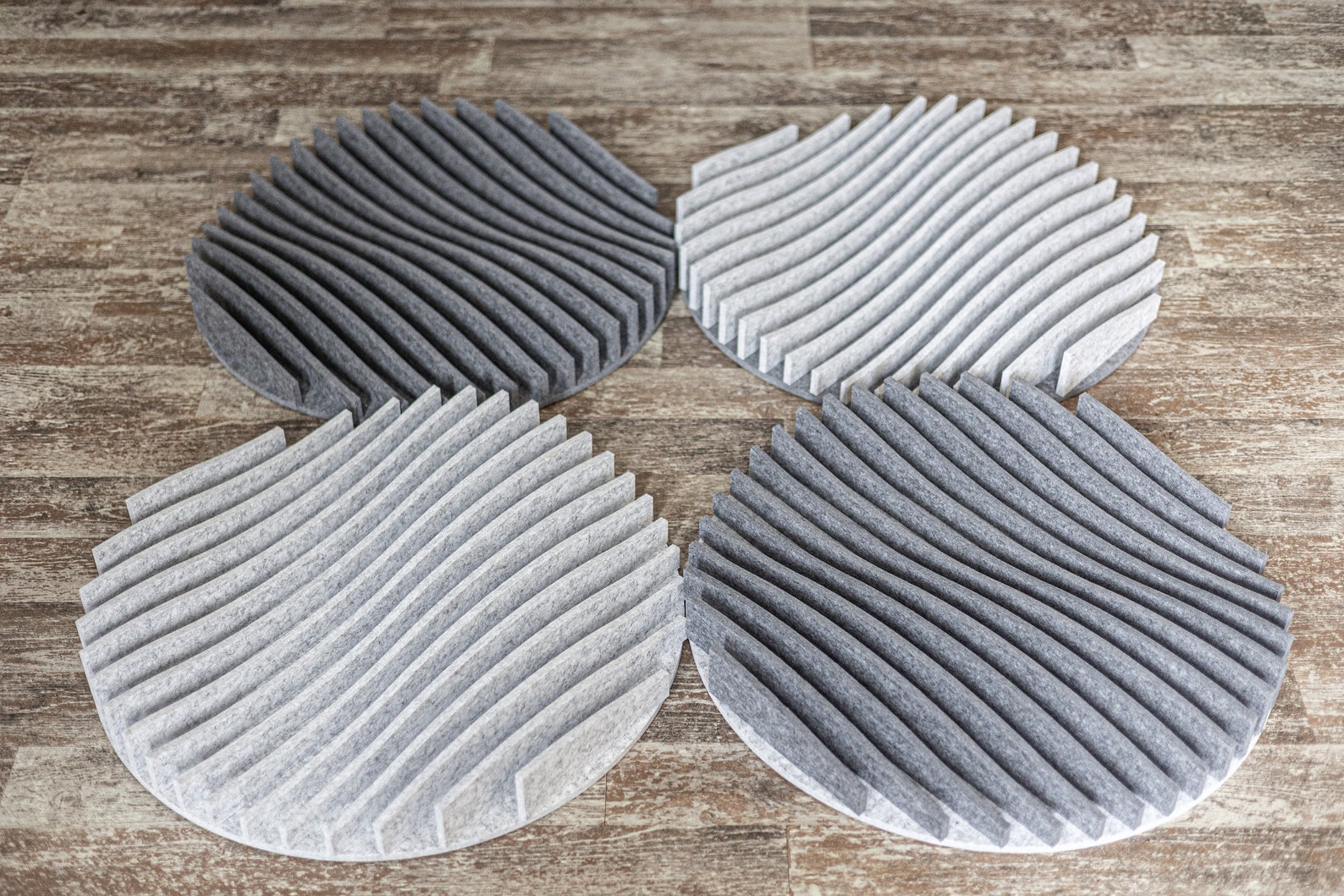 Stylish Acoustic Panel Ceiling Design Featuring 3D Acoustic PET Felt ...