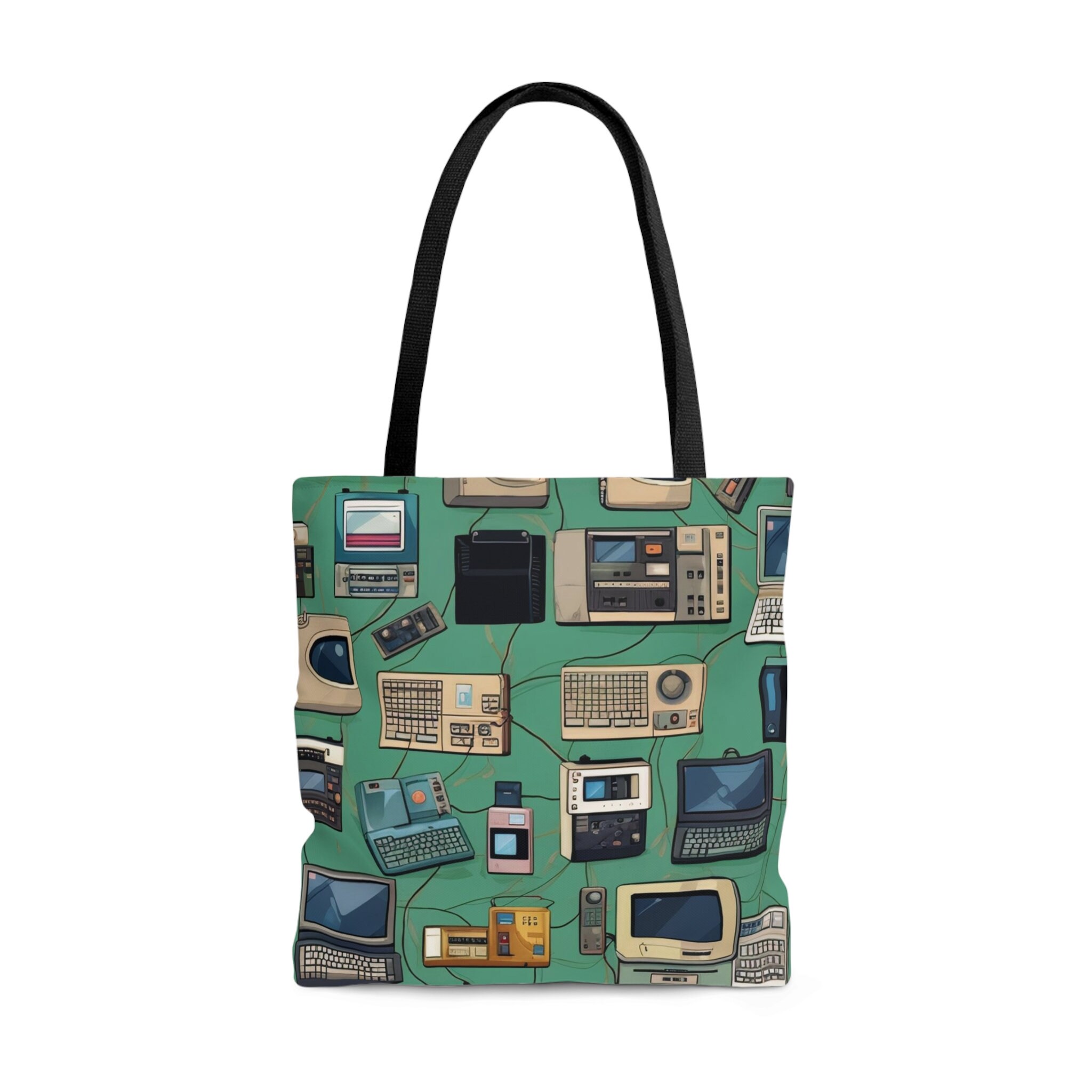 Techie Tote Bag: Unique Computer Design Perfect for Coders, Programmers ...