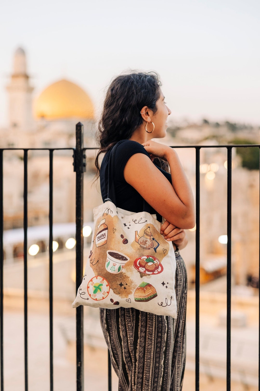 Middle Eastern Arabic Totebag - Etsy