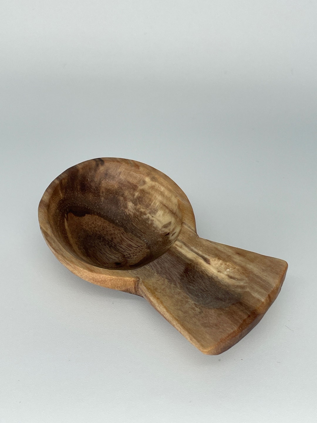 Hand Carved Wooden Small Scoop - Etsy