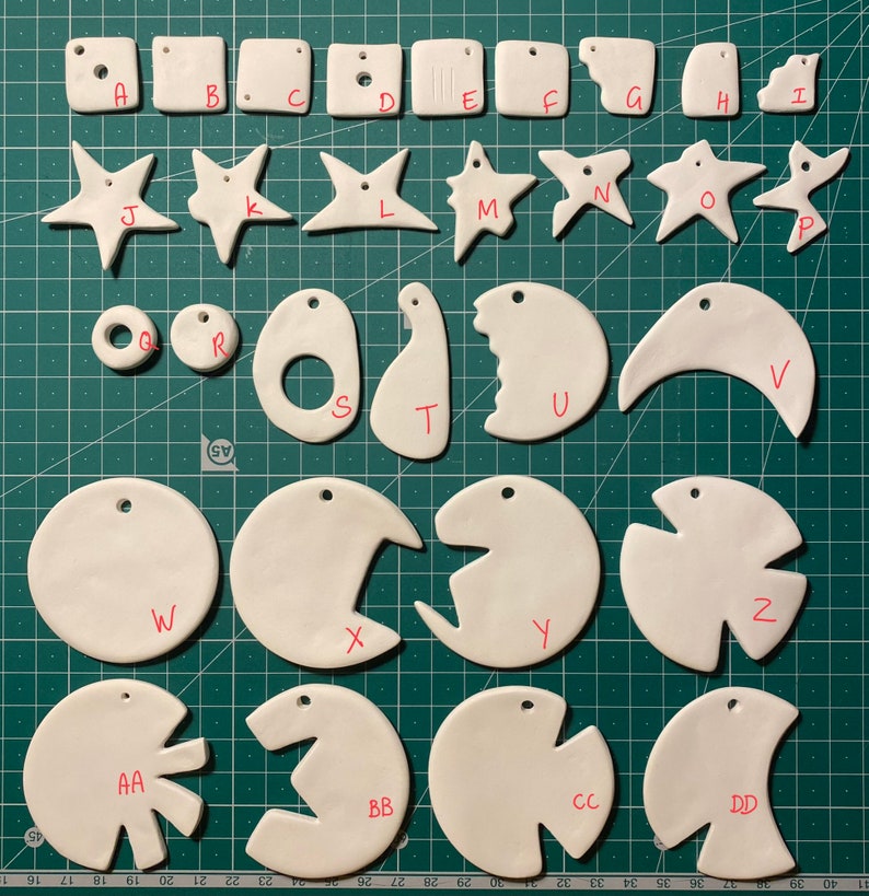 Ceramic Shapes for Making Jewellery - Etsy