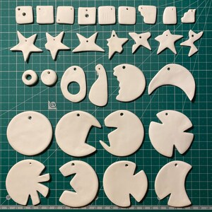 Ceramic Shapes for Making Jewellery - Etsy