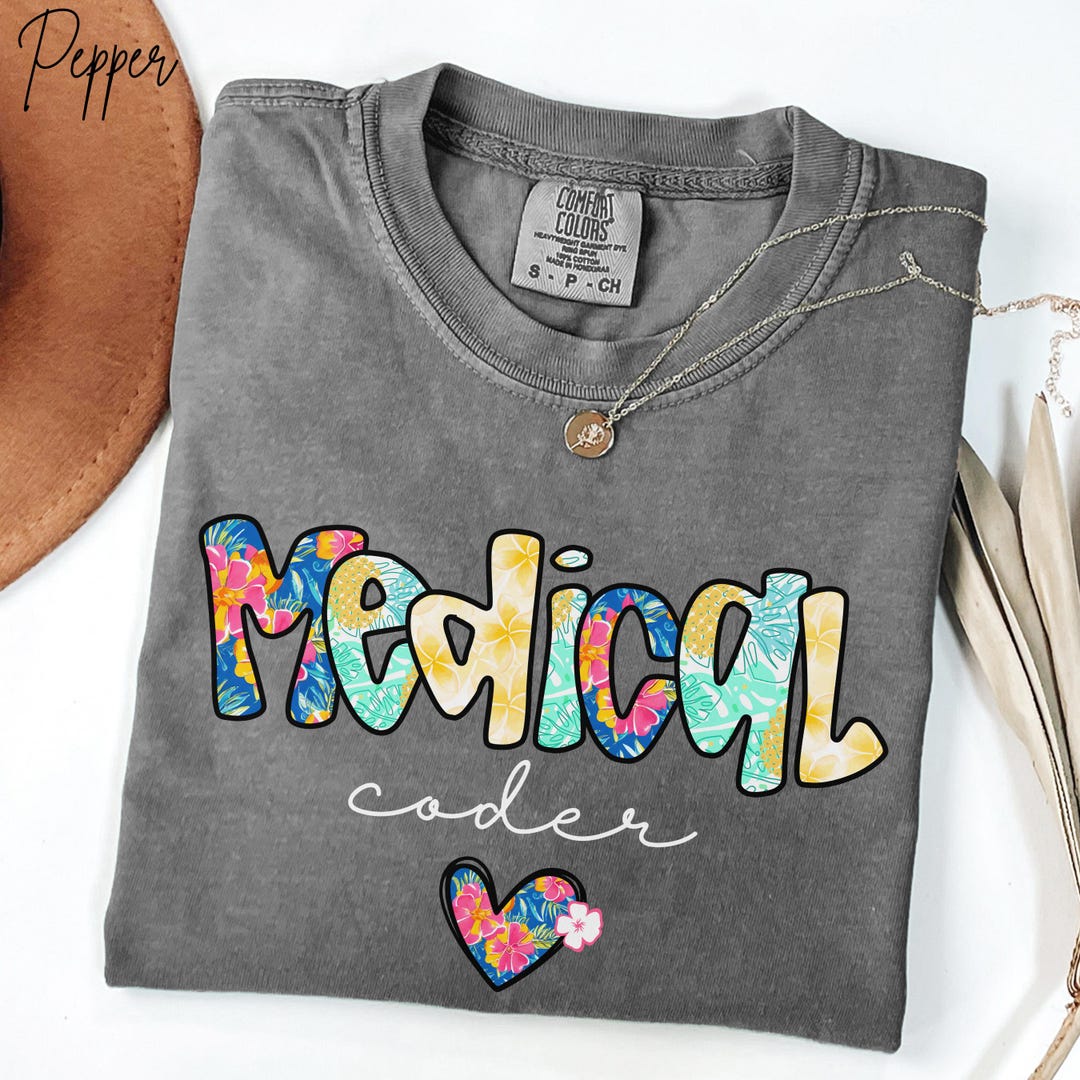 Medical Coder Shirt Gift for Medical Coding Department, Medical Coder ...