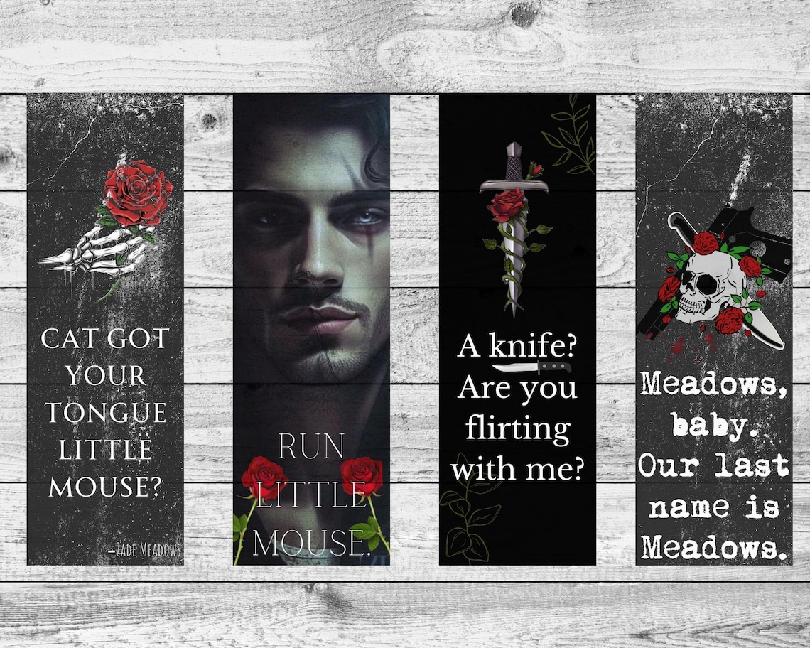 Haunting Adeline Bookmarks, Cat & Mouse Duet (digital Download) - Etsy