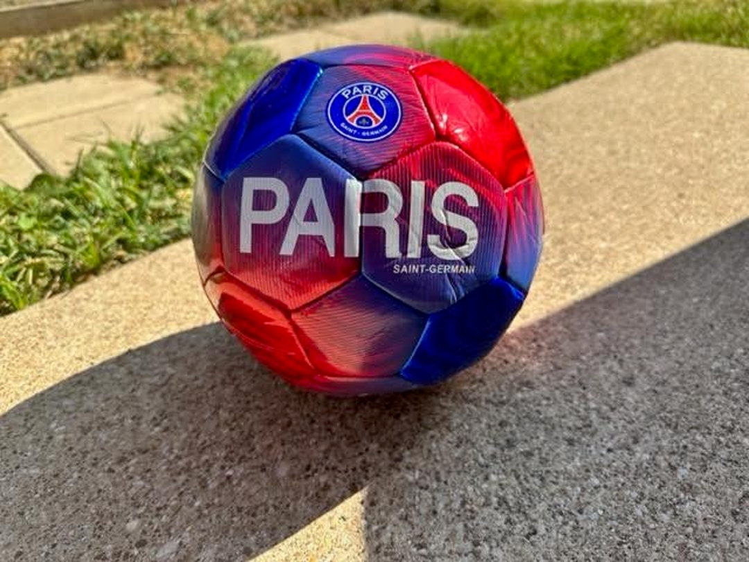 Paris Saint-germain PSG Soccer Ball Size Navy/red Size 5 Rare Color Way ...