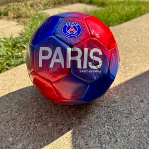 Paris Saint-germain PSG Soccer Ball Size Navy/red Size 5 Rare Color Way ...