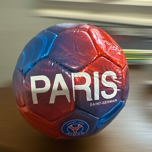 Paris Saint-germain PSG Soccer Ball Size Navy/red Size2 Rare Color Way ...