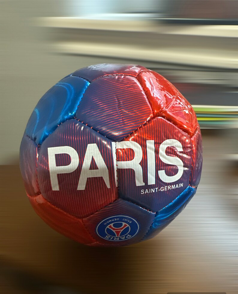 Paris Saint-germain PSG Soccer Ball Size Navy/red Size2 Rare Color Way ...