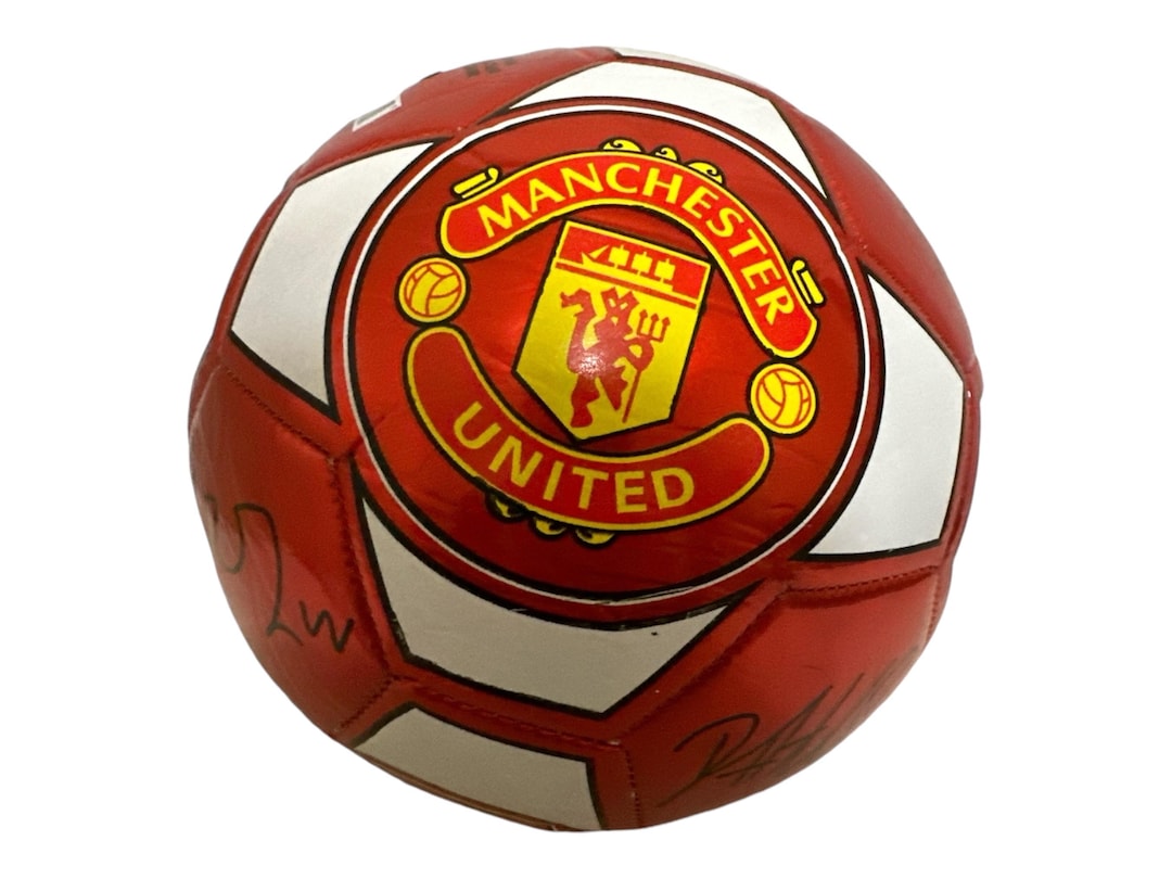 Manchester United Leather Ball Soccer Ball PVC Soccer Ball Standard ...