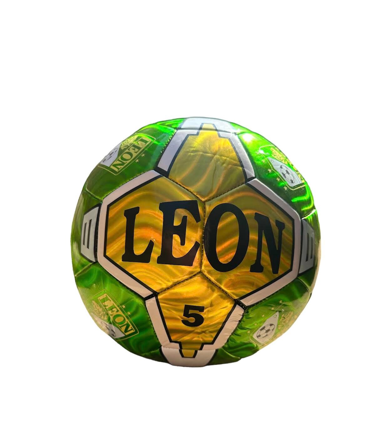 Leon Soccer Ball Design Yellow/green Size 5 - Etsy