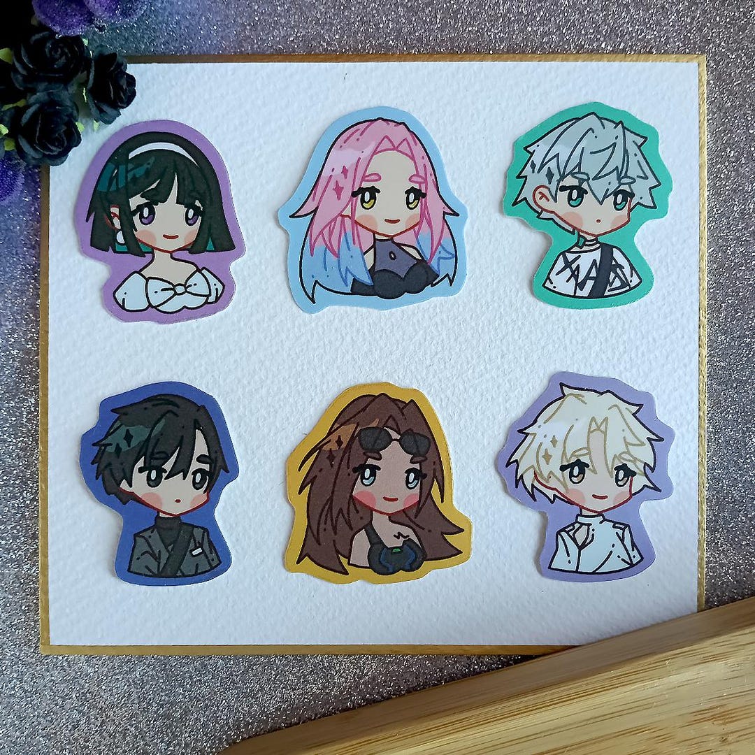 Alien Stage Die Cut Stickers | Mizi, Sua, Ivan, Till, Hyuna, Luka - Etsy