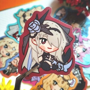 Schicksal & Part 2 - Honkai Impact 3rd Die Cut Stickers | Otto, Thelema ...