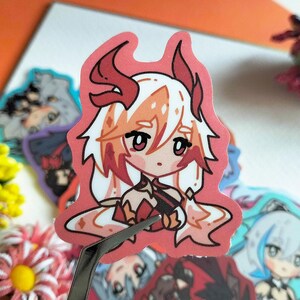 Main Cast - Honkai Impact 3rd Die Cut Stickers | Kiana Kaslana, Raiden ...
