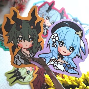 Fire Moth - Honkai Impact 3rd Die Cut Stickers | Elysia, Mobius, Fu Hua ...