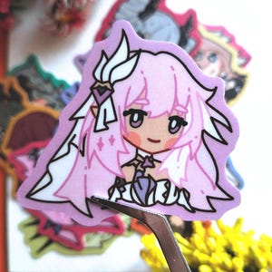 Fire Moth - Honkai Impact 3rd Die Cut Stickers | Elysia, Mobius, Fu Hua ...